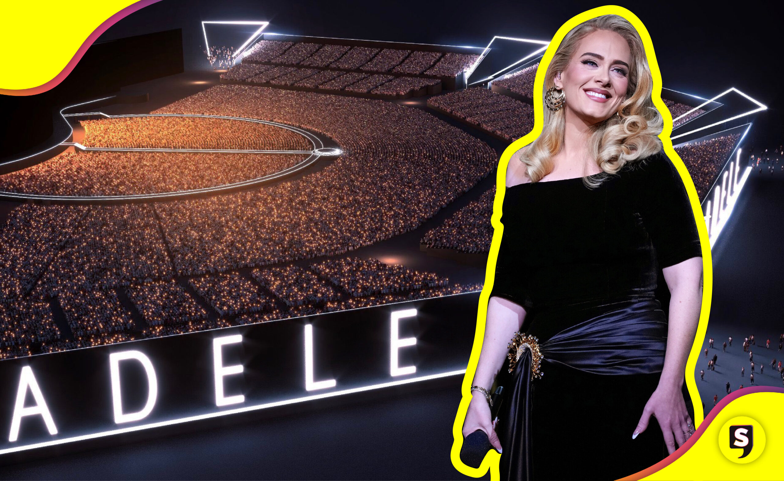 Adele anuncia gira en Europa, en un estadio exclusivo para ella (Foto)