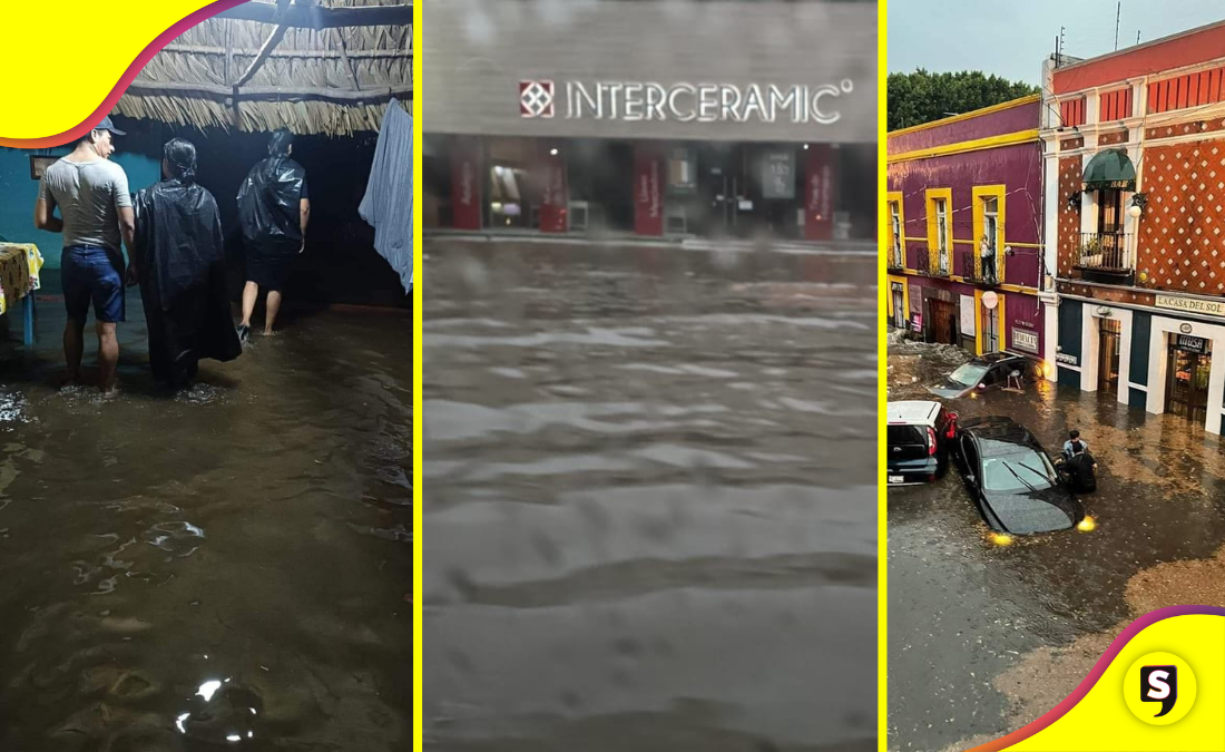 Quintana Roo, Chiapas y Puebla bajo el agua - SubrayadoMx