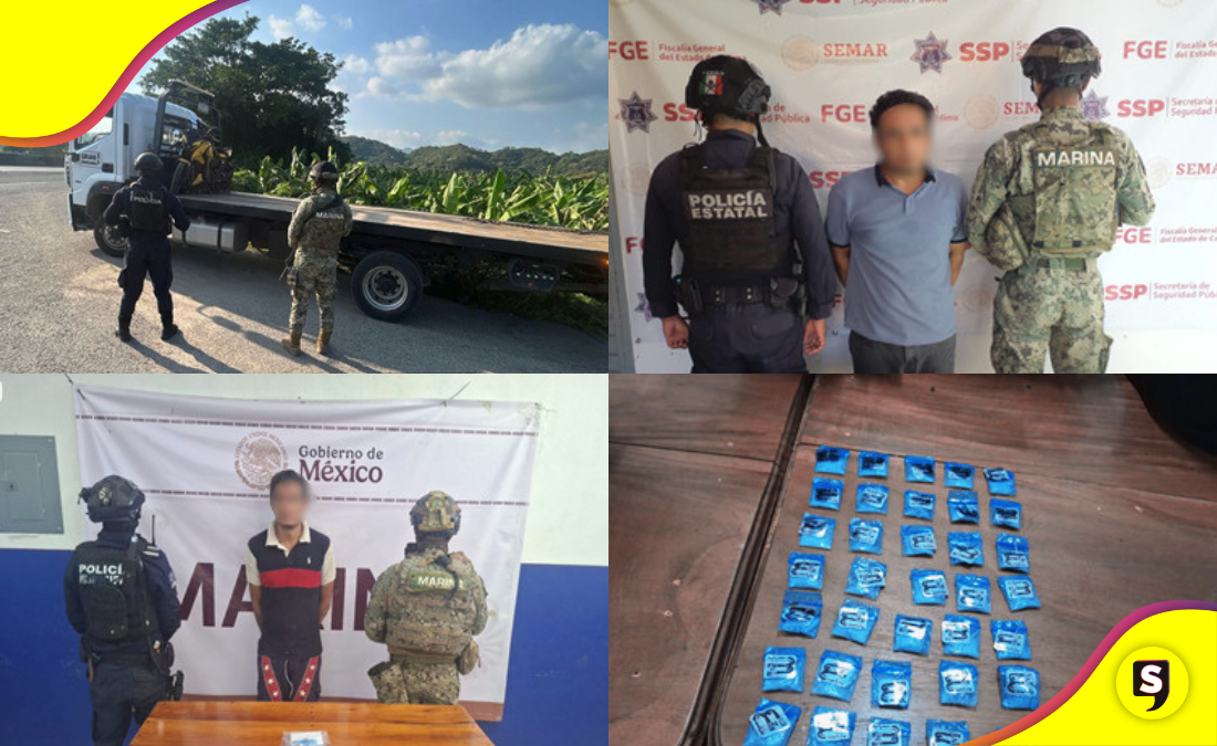 Marina detiene a 22 personas en Colima - SubrayadoMx